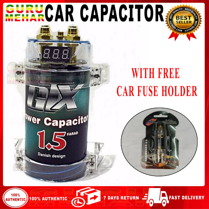 High Performance Car Audio Power Capacitor (1.5 Farad) - High Quality ...