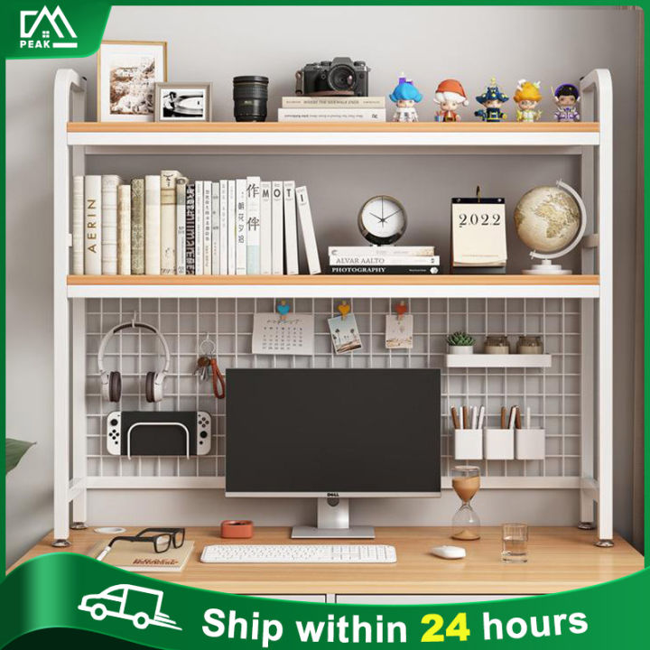 Desk Organizer Desktop Rack Tabletop Organiser Multi-layer Shelf ...