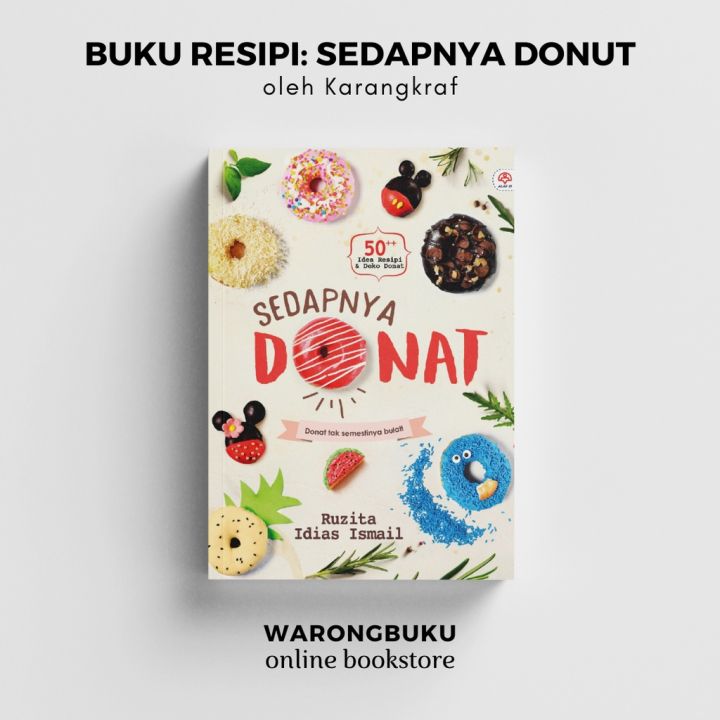 Karangkraf - Buku Resipi Roti: Sedapnya Donut | buku resipi roti ...