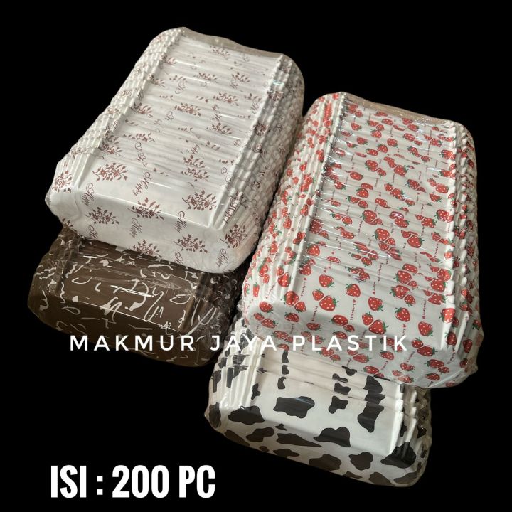 CAKE CASE OVAL PAPER CUP ROTI LAMINASI ISI 200 PC | Lazada Indonesia