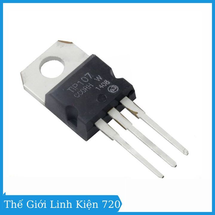 Linh kiện điện tử TIP107 TO-220 PNP 100V 8A 80W Darlington Transistor ...