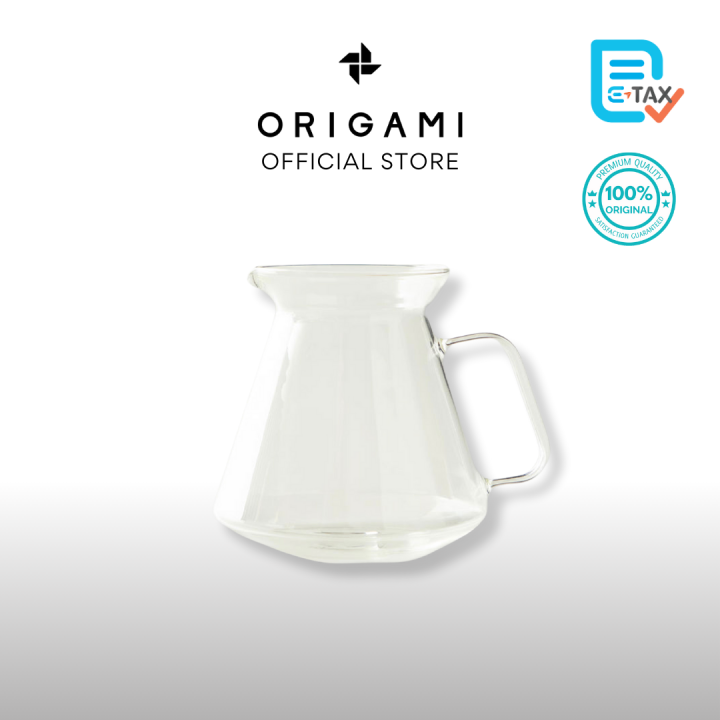 ORIGAMI Glass Server เหยือก ดริปกาแฟ | Lazada.co.th