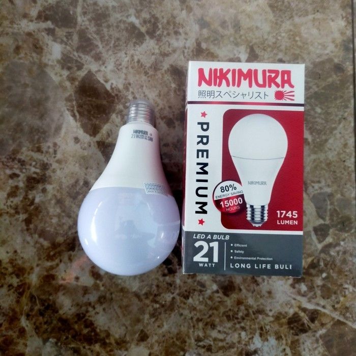 Bohlam Lampu Led Bulb Nikimura Premium 21Watt 21W | Lazada Indonesia