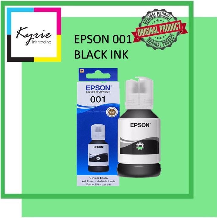 Epson 001 Black Original Ink Bottle | Lazada PH