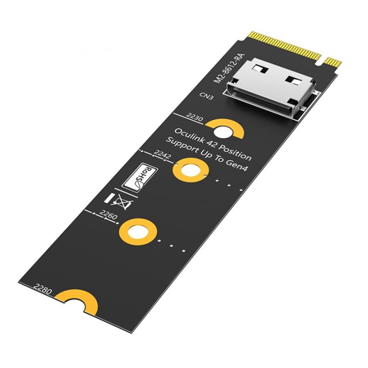 [jwerlyday]M.2 NVMe to Oculink EGPU Riser Card NVMe Key M to SFF-8611/ ...