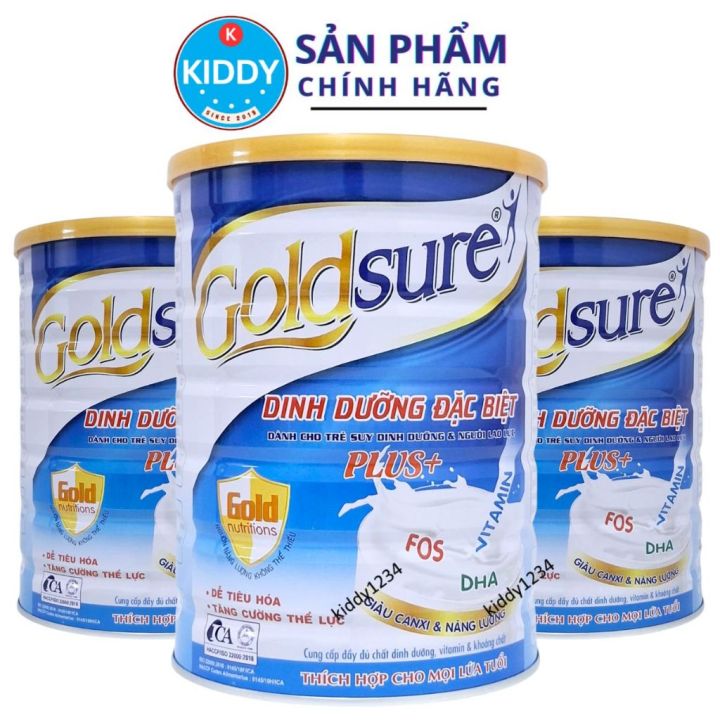 Sữa phục hồi GOLDSURE DINH DƯỠNG 900g cho người suy dinh dưỡng, lao lực ...