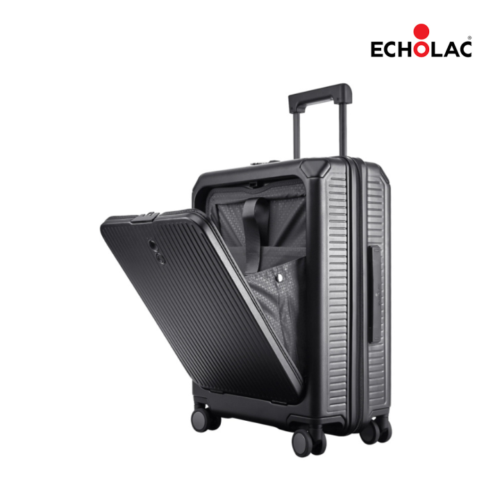 bbag : Echolac กระเป๋าเดินทางถือขึ้นเครื่อง รุ่นโชกุน เปิดฝาหน้า (ShogunFA : PC142FA) | Lazada.co.th