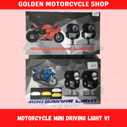 MOTORCYCLE MINI DRIVING LIGHT V1 | Lazada PH