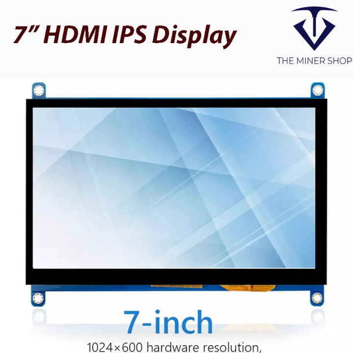 NEW 7 inch HDMI IPS Display 1024x600 Monitor | Lazada
