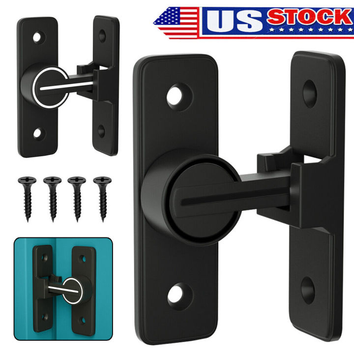 90 Degree Barn Door Lock Heavy Duty Sliding Door Latch Lock 90 Degree Gate | Lazada PH