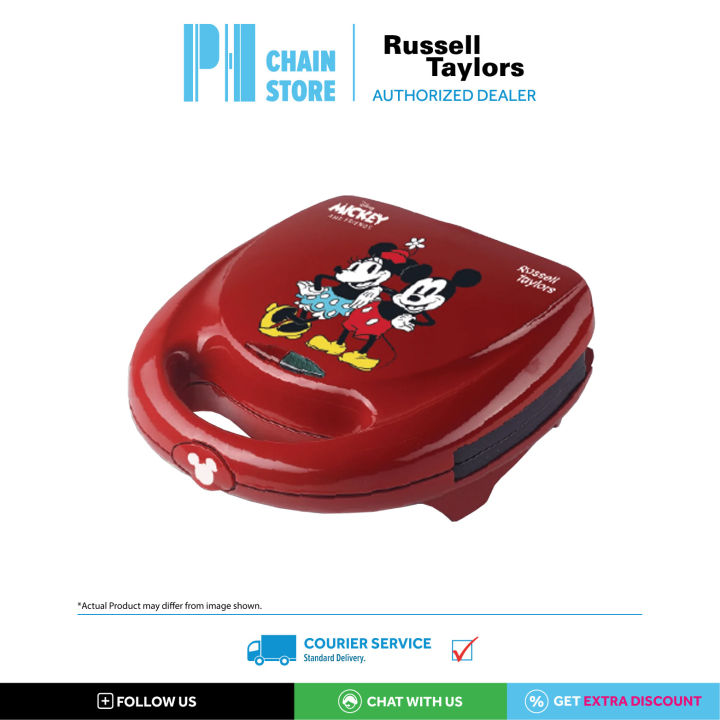 RUSSELL TAYLORS x DISNEY MICKEY AND FRIENDS SANDWICH MAKER D7 | Lazada