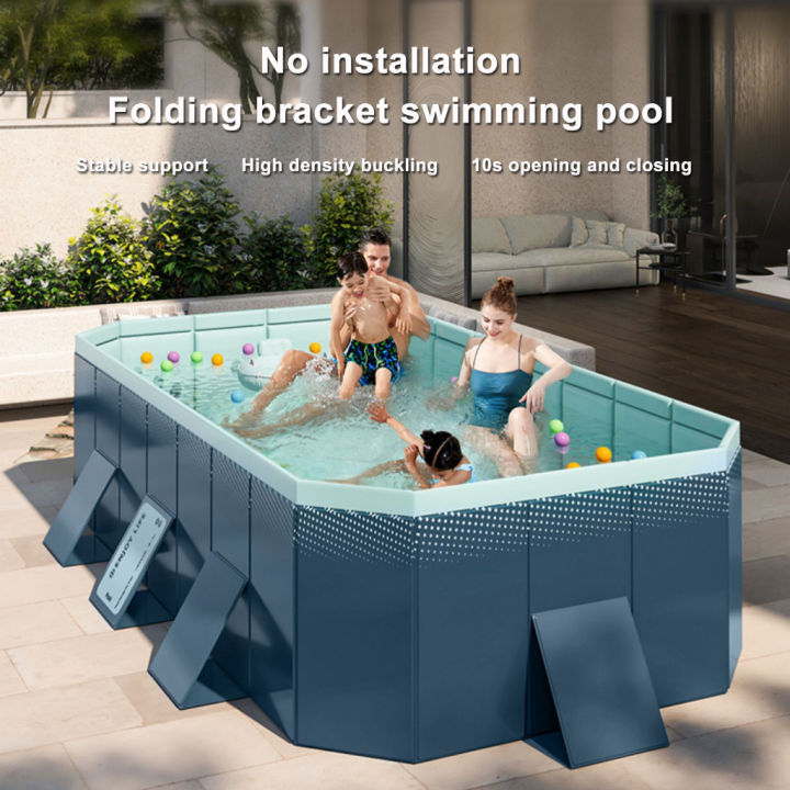 Pool Kiddie Pool Non Inflatable Foldable Pool Best Quality Large ...