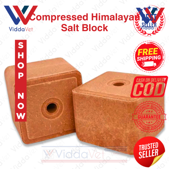 Pure Himalayan Mineral Block Natural Salt Lick for Livestock Cattle ...