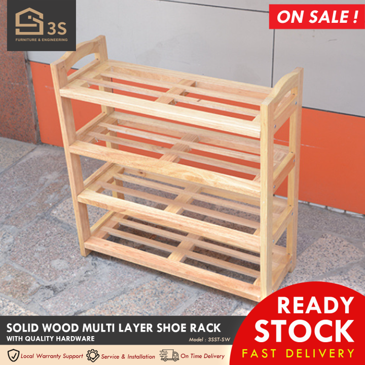 [3S FURNITURE] [3S FURNITURE] Indoor and Outdoor Multi-Layer Solid Wood ...