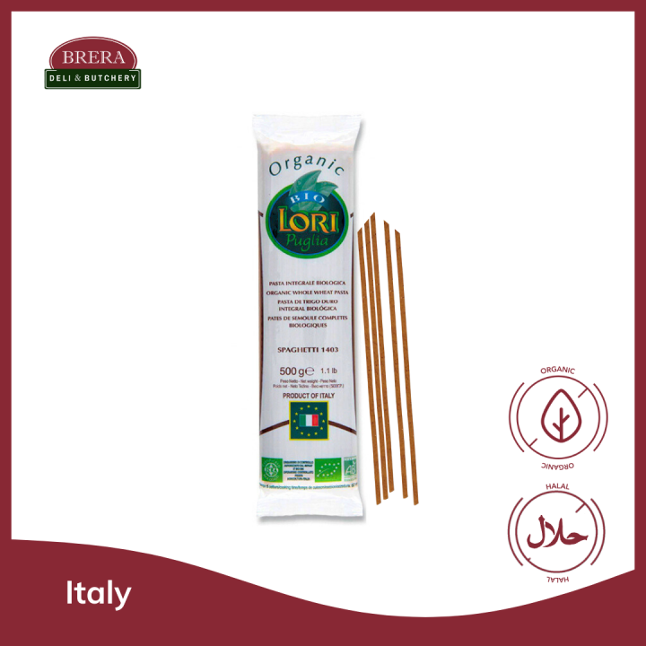 Pasta Lori Organic Whole Wheat Spaghetti 500g | Lazada PH