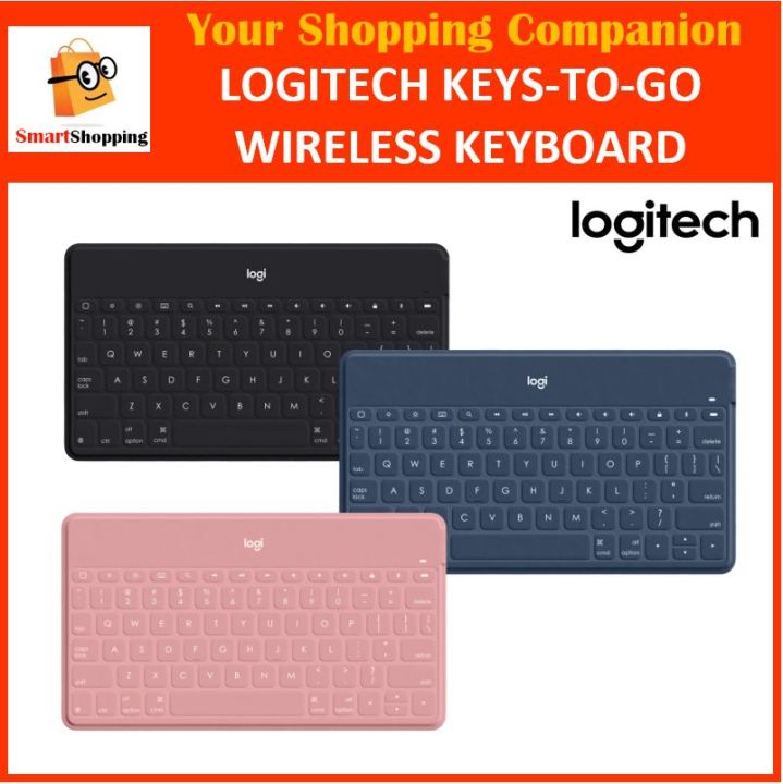 Logitech Keys-To-Go Ultra-light Ultra-portable Standalone Wireless ...
