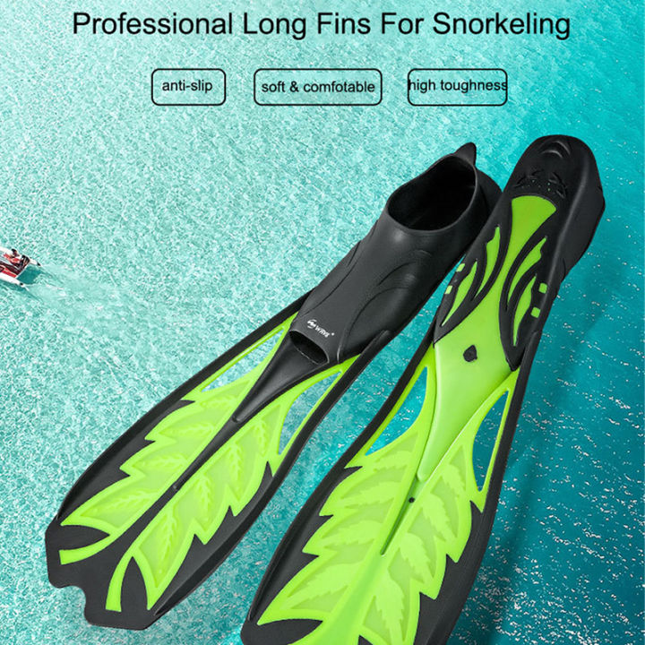 Yoomee Adult Anti-slip Diving Flippers Professional Comfortable Diving ...