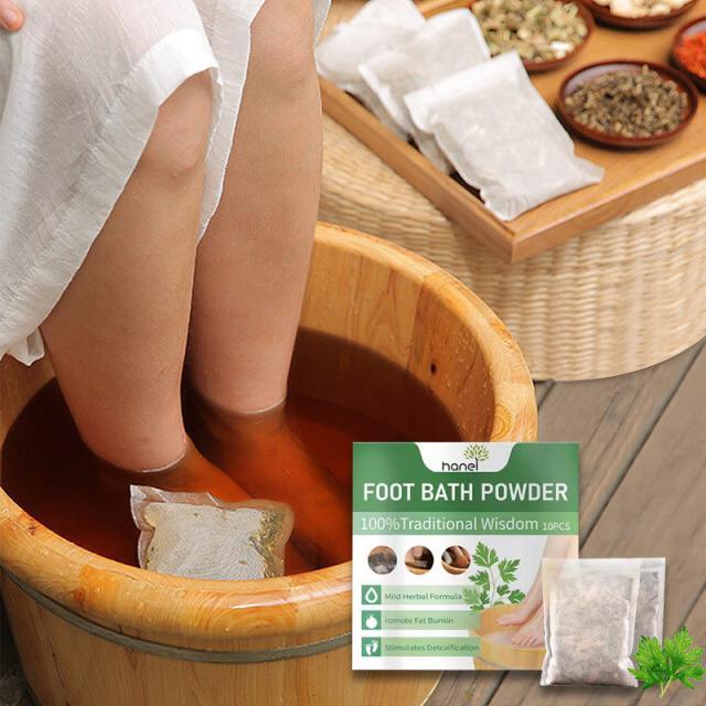 Foot bath powder สมุนไพรแช่เท้าผ่อนคลาย 1 กล่อง บรรจุ 10 ซอง | Lazada.co.th