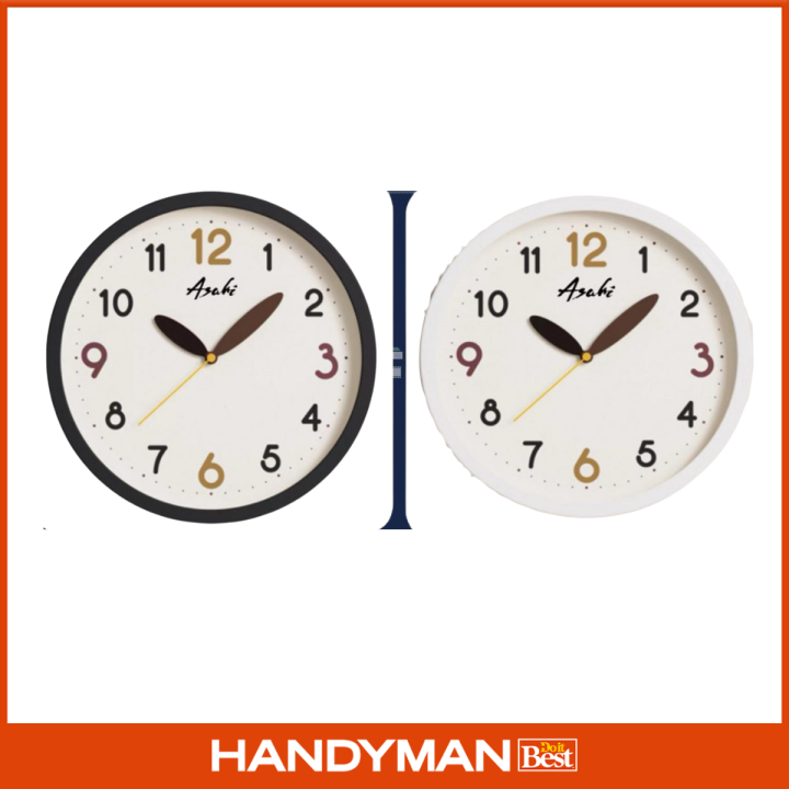 ASAHI Wall Clock HC-2012 12 Inches – Buy One Take One Home Décor Clock ...