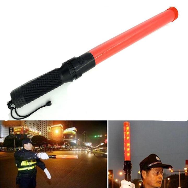 [xigai] Adeeing Safety LED Traffic baton Safety Signal Warning Flashing ...