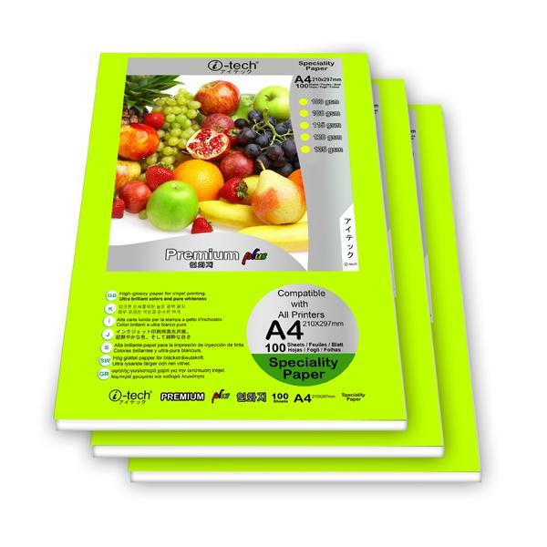 50Sheet 135gsm i-tech Photo Sticker Paper Glossy A4 size | Lazada PH