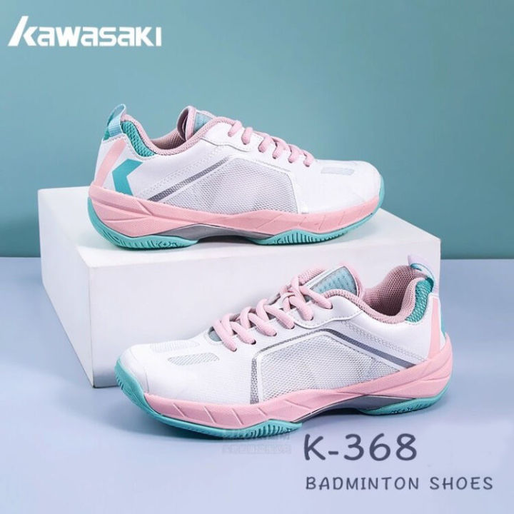 Giày cầu lông bóng chuyền chính hãng kawasaki K368 mẫu mới dành cho nam và nữ có 2 màu lựa chọn ...