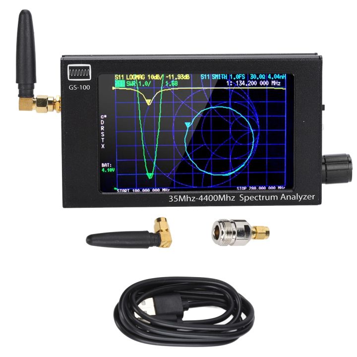 Spectrum Analyzer Aluminum Alloy USB Frequency Spectrograph Simple 35M ...