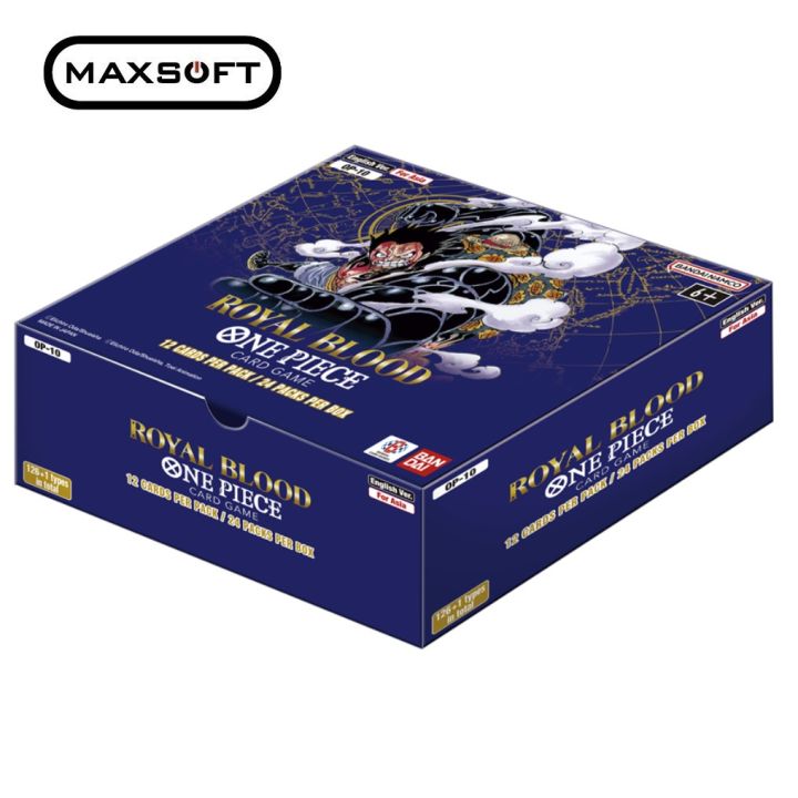 One Piece Card Game Royal Blood OP-10 Booster Box of 24 Packs (ENGLISH) (For Asia) | Lazada ...
