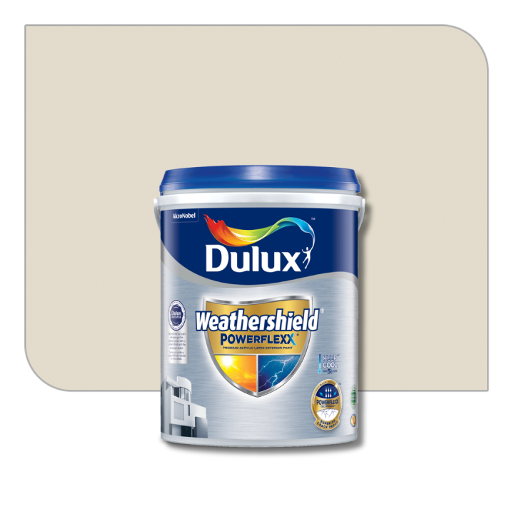 Dulux Weathershield Powerflexx - Exterior Wall Paint (Pastel Warm ...