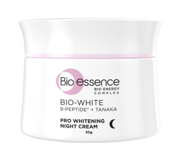Bio Essence Bio-White 9-Peptide + Tanaka Pro Whitening Night Cream 50g ...