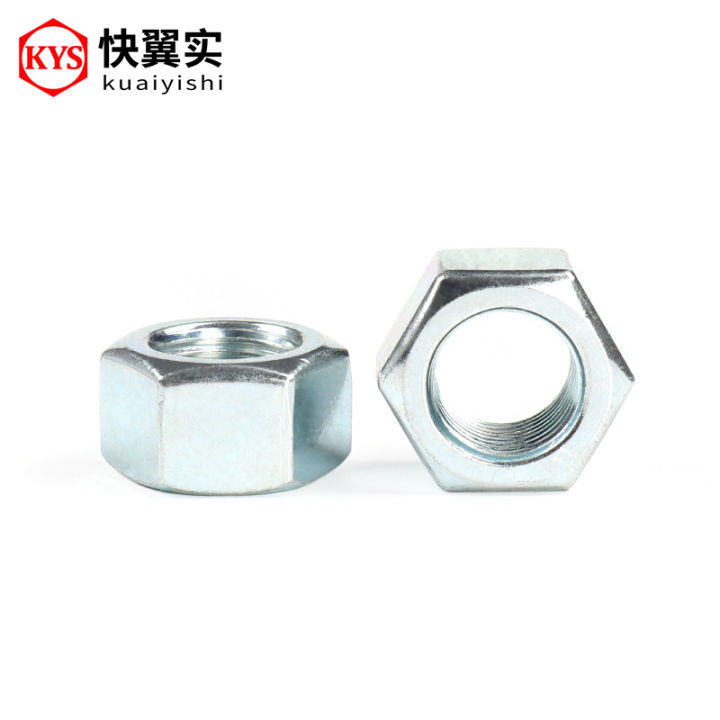 .4 grade galvanized hexagon nut GB 6170 GB52 M2m2.5 M3 M4 M22 M27 M32-M56 screw | Lazada PH