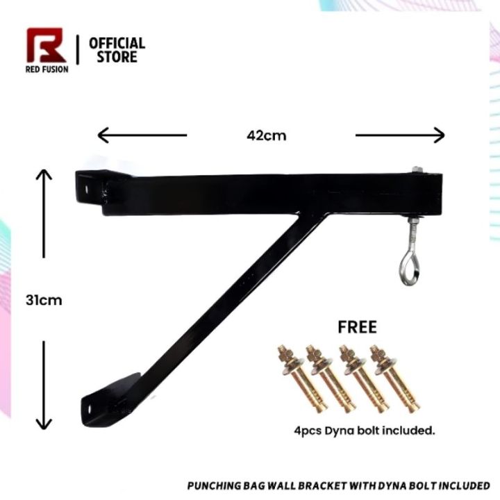 Punching Bag Wall Bracket with Dyna Bolt Heavy Duty | Lazada PH