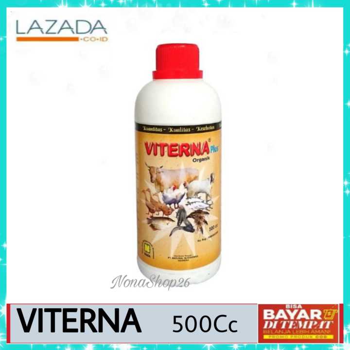 suplemen pakan ternak viterna nasa / viterna 500cc /suplemen hewan ...