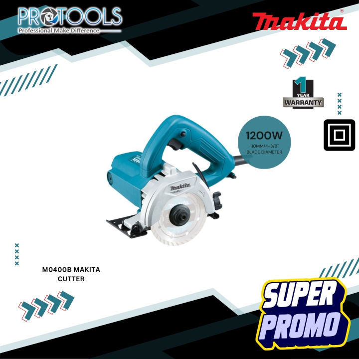 MAKITA POWER TOOLS | M0400B MAKITA CUTTER | MADE FOR TOUGH | MT SERIES ...