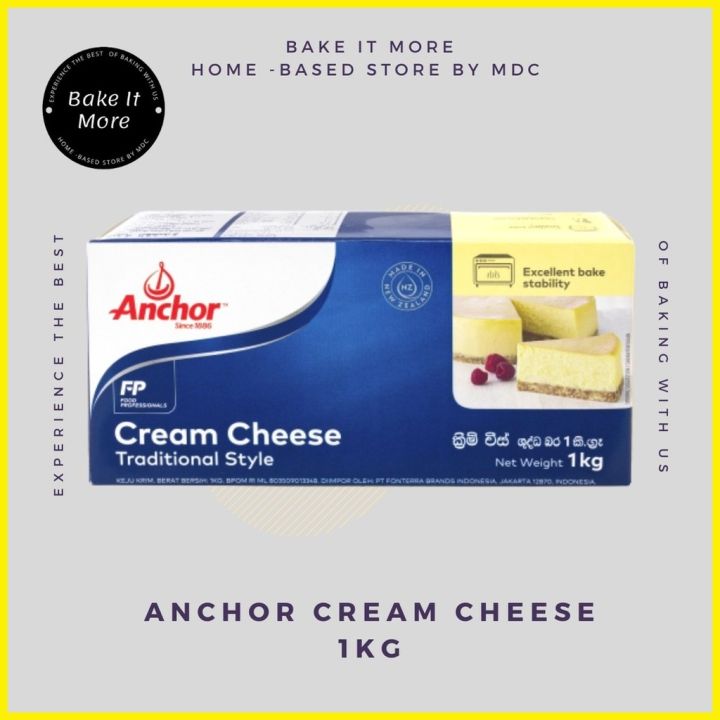 Anchor Cream Cheese 1kg Exp Jan2025 | Lazada PH