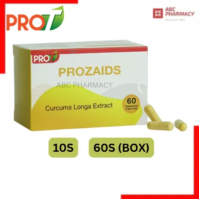 PRO Prozaids 480mg Vegetable Curcumin Capsule 10s / 60s (BOX) (EXP02/27 ...