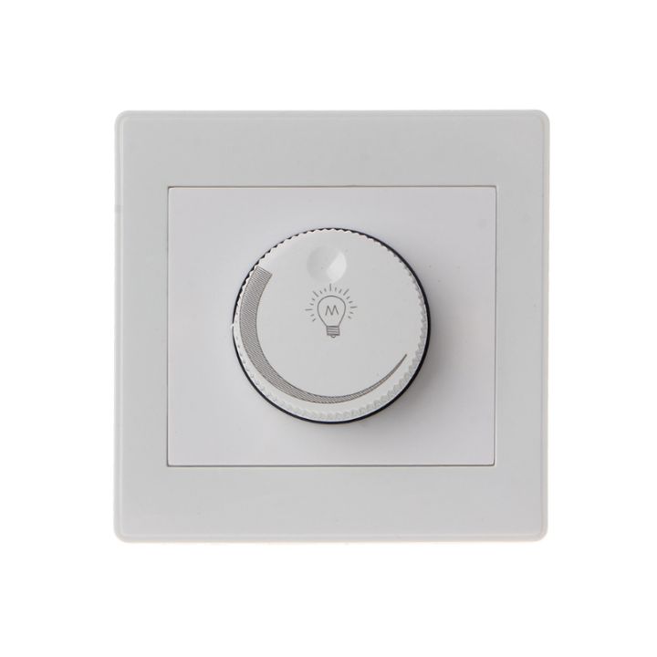 Light Dimming Rotary Switch Adjustable Brightness Controller 220V Lamp ...