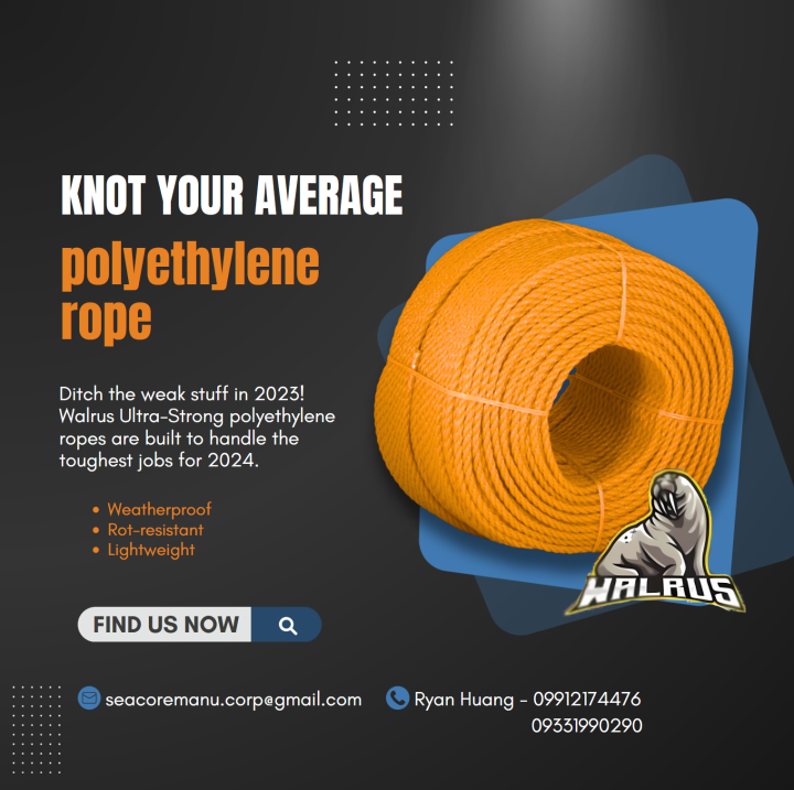 Nylon Rope Low Price Premium Quality Durability sizes 3mm to 12mm Made ...