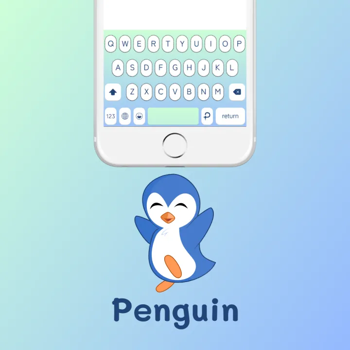 Penguin Keyboard Theme⎮(E-Voucher) for Pastel Keyboard App | Lazada.co.th