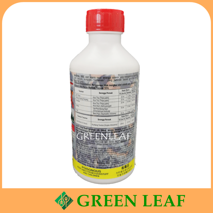 Marshal 20SC 1L Ancom Racun Serangga Thrips ( Carbosulfan 18.7% ) | Lazada