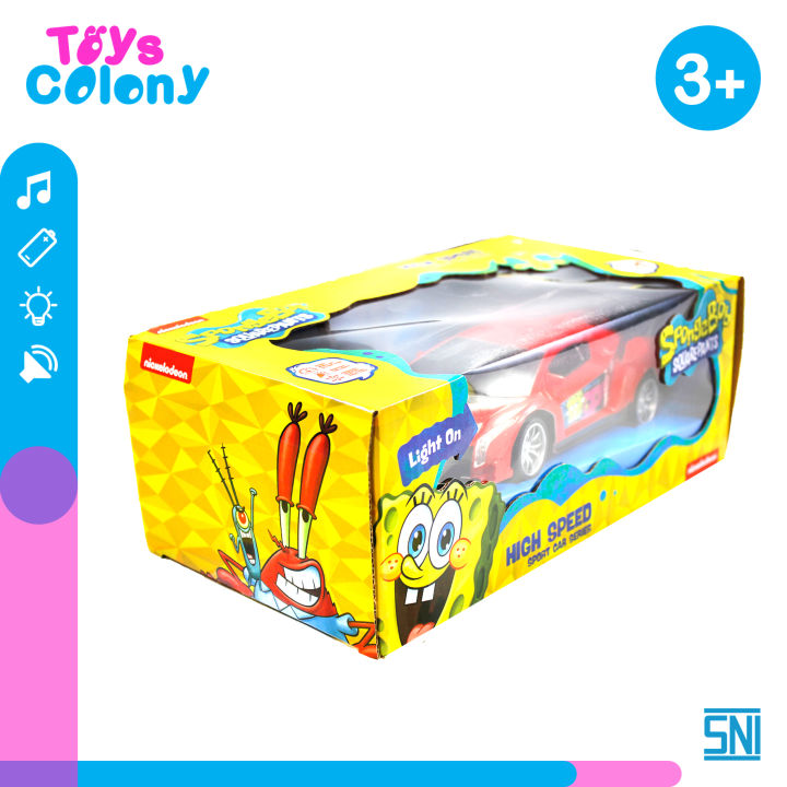 SPONGEBOB SQUAREPANTS - MAINAN REMOTE CONTROL RC FERRARI SPORT CAR ...