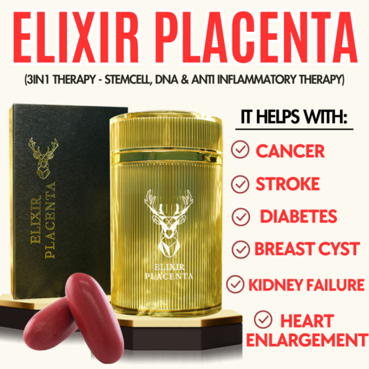 GFOXX ELIXIR PLACENTA Stem Cell Therapy Premium original authentic | Lazada PH