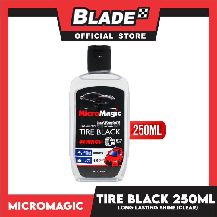 Micromagic High Gloss Tire Black 250mL | Lazada PH