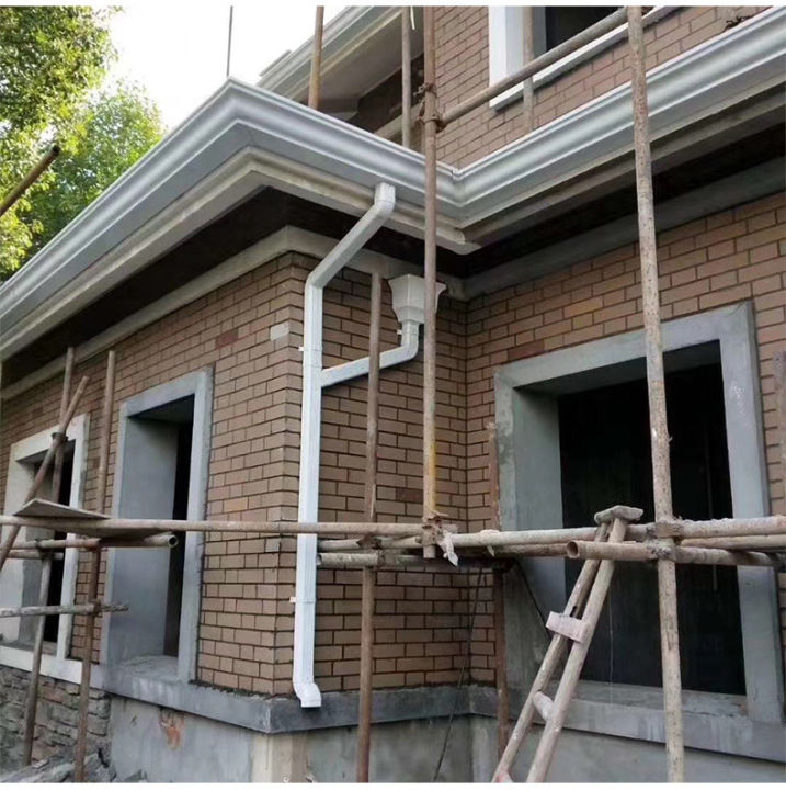 Aluminum alloy gutter, rainwater pipe, eaves, rainwater tank, downpipe ...