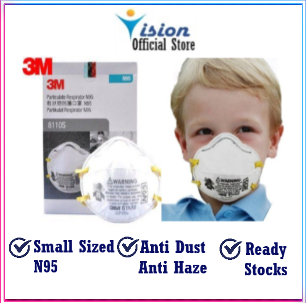 3m 8110s N95 Mask, 3m N95 Mask, 3m Particulate Respirator, Small Size N95 Mask, Small N95, Ready ...