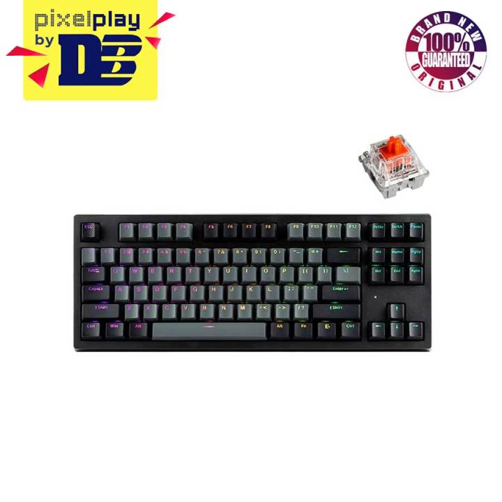 Tecware Phantom+ Elite 87-Keys RGB Wireless/Wired Black Mechanical ...