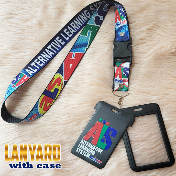 ALS Alternative Learning System Lanyard Strap Id Lace Key Holder ...