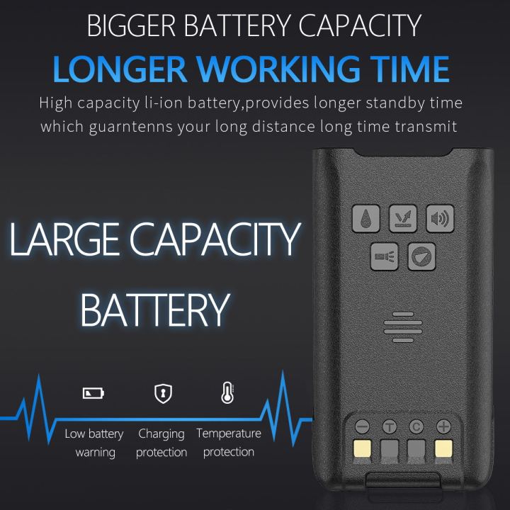 Baofeng UV-9R PRO Original 9800mAh Battery uv9r pro | Lazada PH