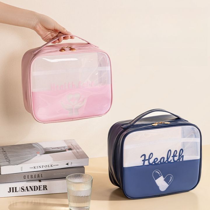 New Semi Transparent Medical Bag Large Capacity Waterproof First Aid ...