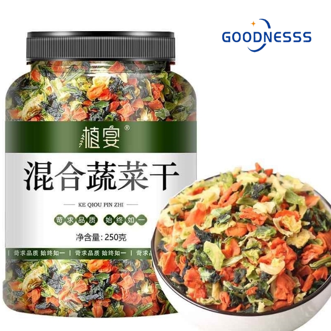 Dehydrated Mixed Vegetables 250G,Freeze-Dried Greens Scallions for ...